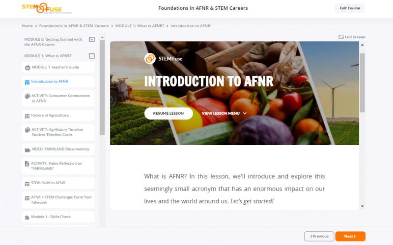 STEM Agriculture Careers: Foundations in AFNR | STEM Fuse