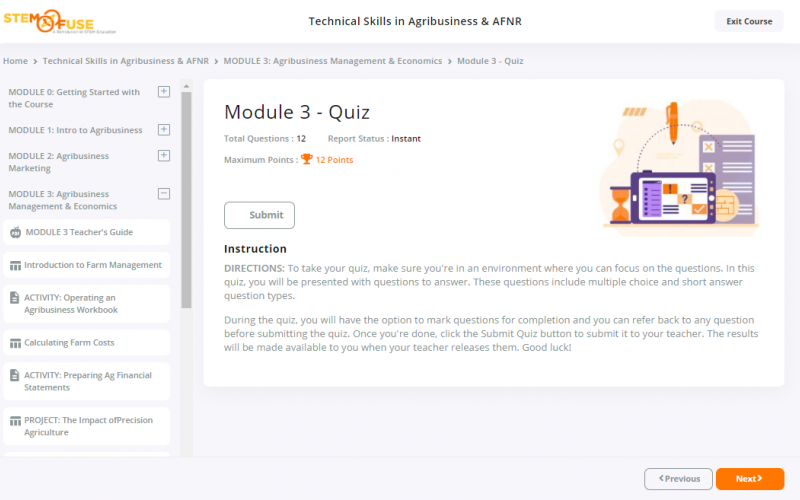 Agri Business & AFNR Technical Skills | STEM Fuse