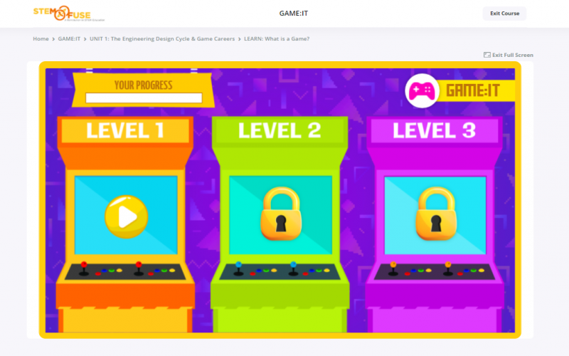 GAME:IT Game Design Course Curriculum | STEM Fuse