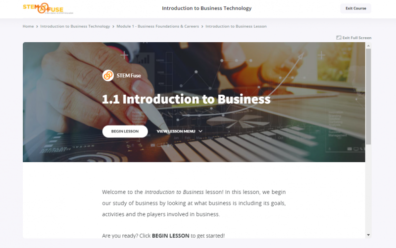 Intro to Business Technology for High School | STEM Fuse